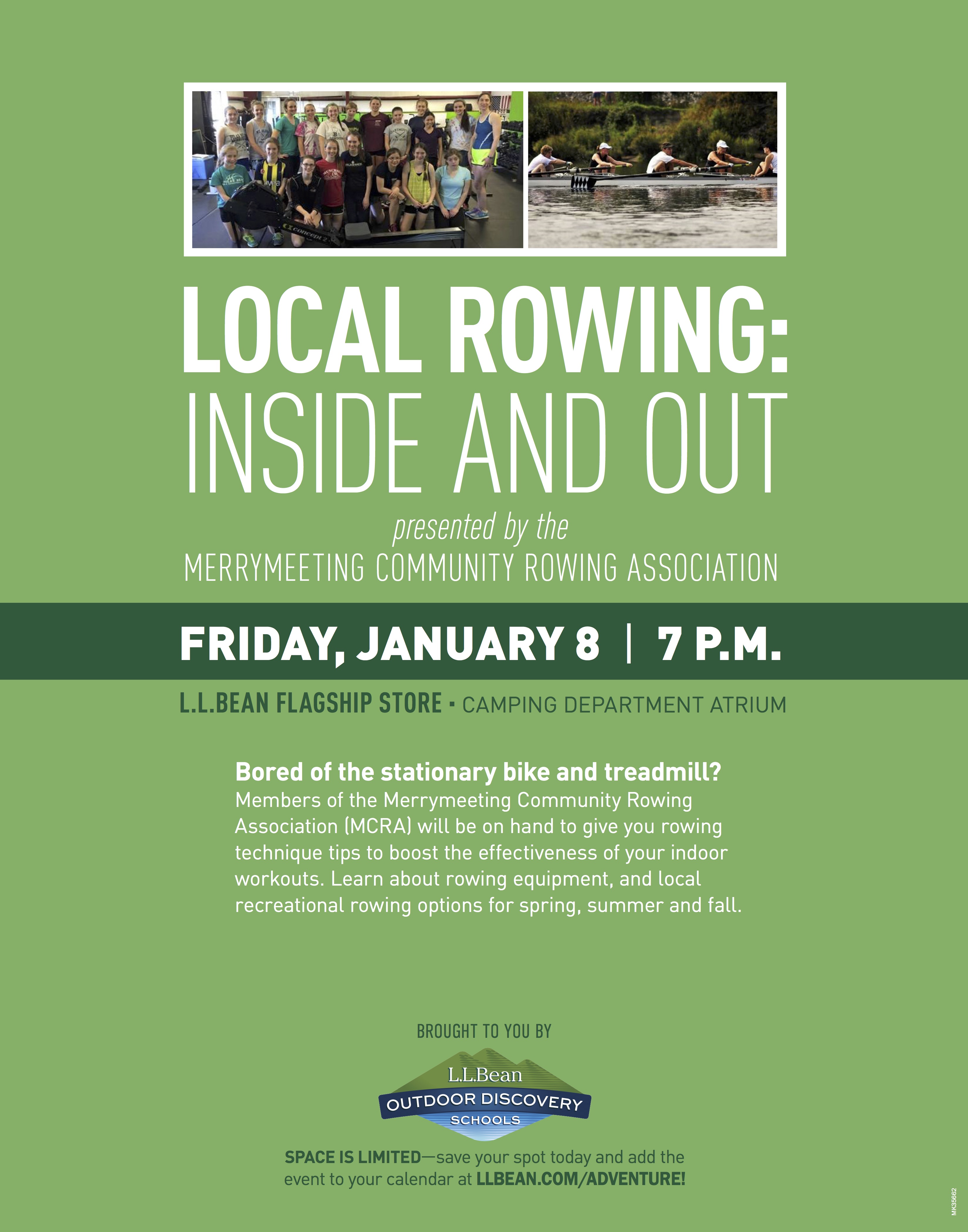 Tomorrow Night! Local Rowing Inside & Out – Creative Chaos